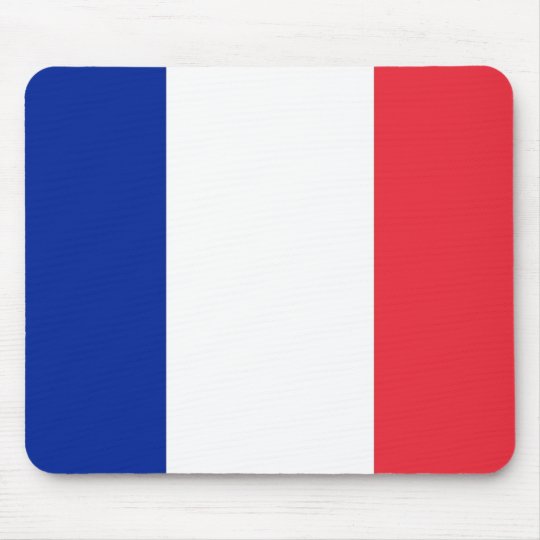 Mouse pad with Flag of France | Zazzle.com