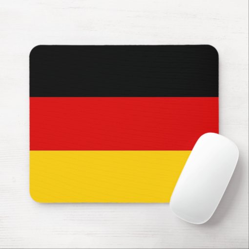 Mouse pad with Flag of Germany | Zazzle