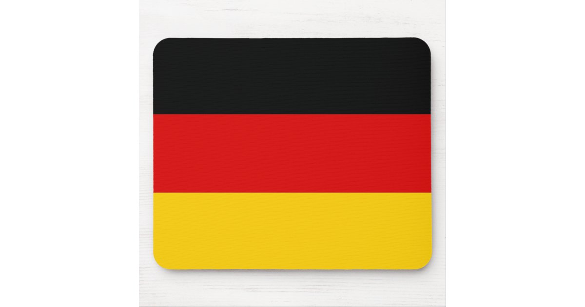 Mouse pad with Flag of Germany | Zazzle