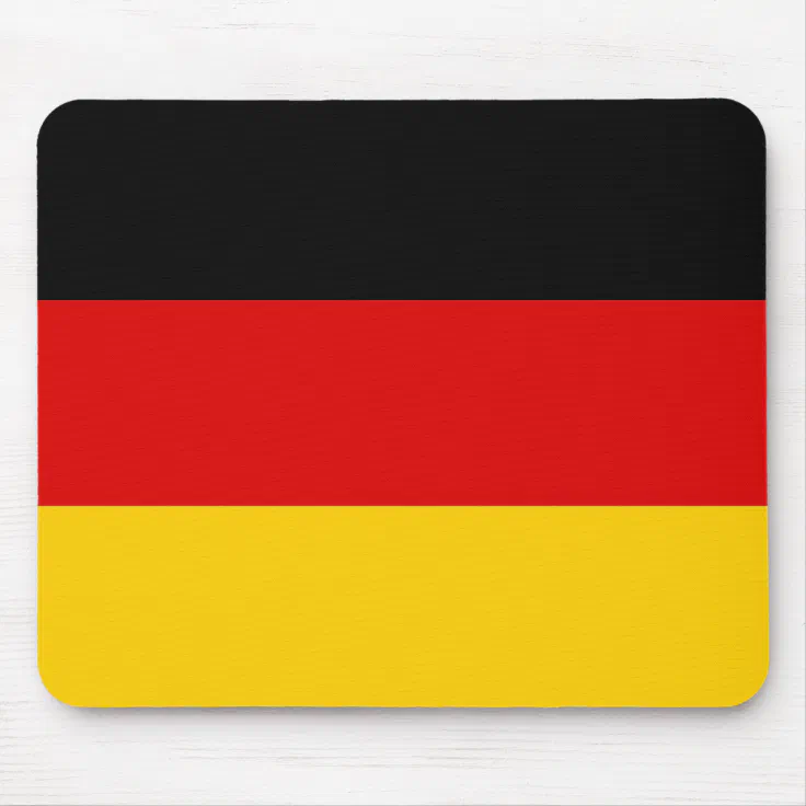 Mouse pad with Flag of Germany | Zazzle