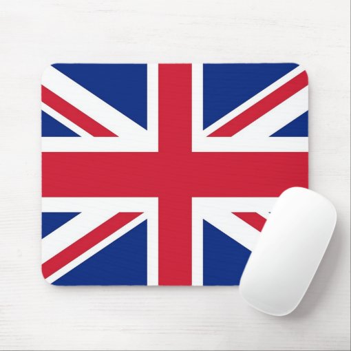Mouse pad with Flag of United Kingdom | Zazzle