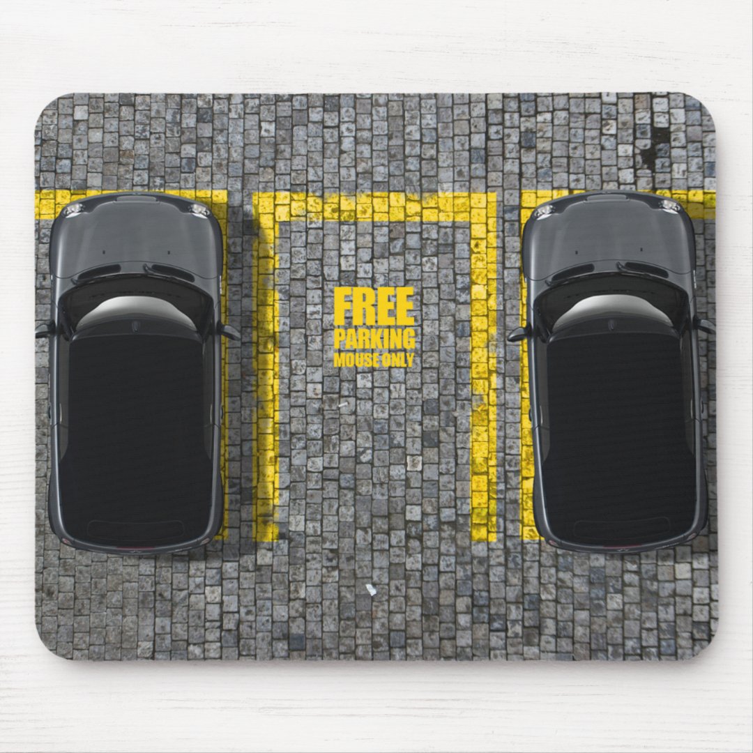 Mouse Parking Lot Mousepad | Zazzle