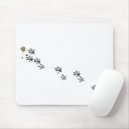 Mouse Tracks Mouse Pad | Zazzle