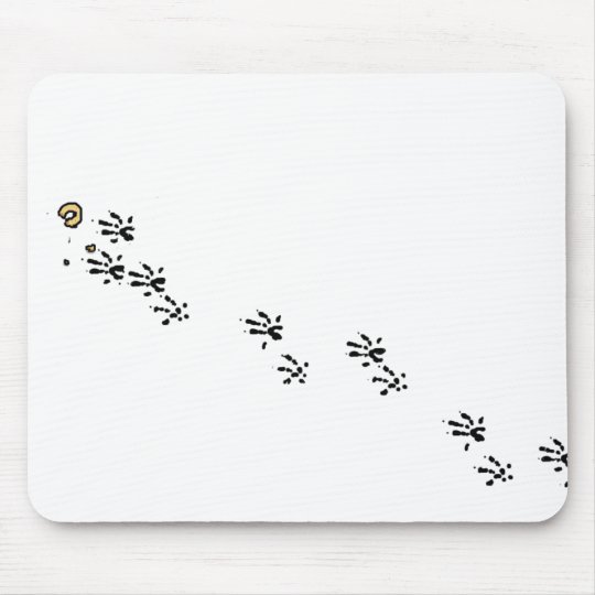 Mouse Tracks Mouse Pad | Zazzle.com