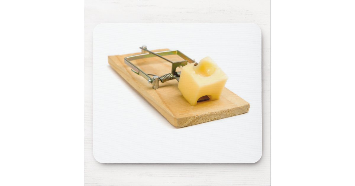 Mouse trap mouse pad | Zazzle
