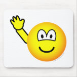 Bye emoticon waving : Emoticons @ emofaces.com