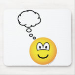 Denkende emoticon : Emoticons @ emofaces.com