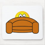 Scared emoticon Hiding behind couch : Emoticons @ emofaces.com