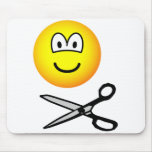 Cutting emoticon scissors : Emoticons @ emofaces.com