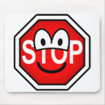 Stop sign emoticon : Emoticons @ emofaces.com
