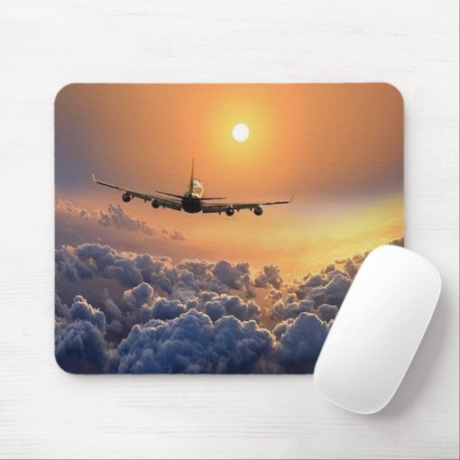 MousePad - Aviation with put-pity-sun | Zazzle