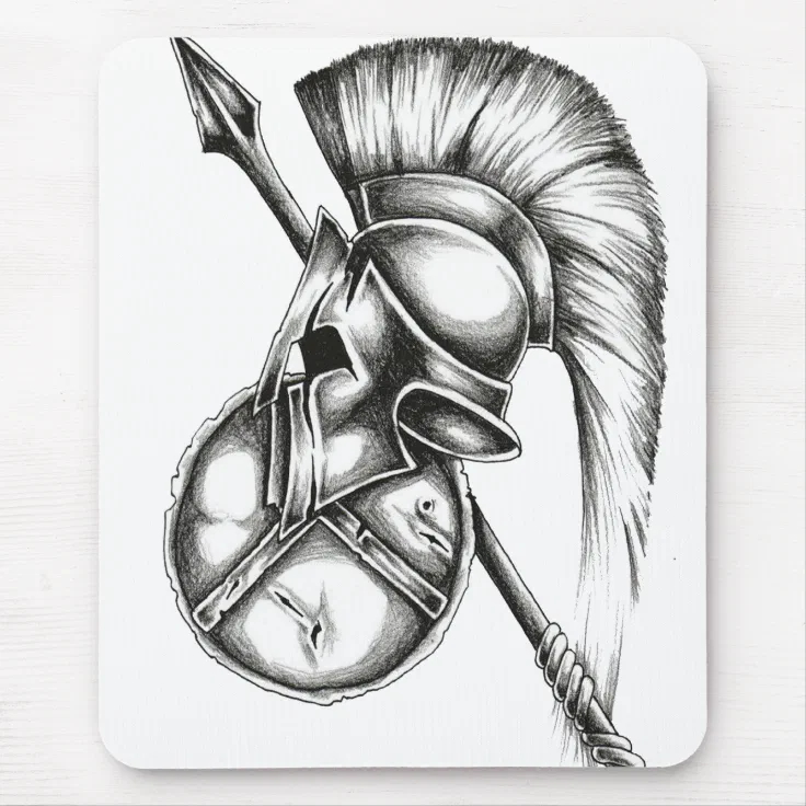 mousepad spartan | Zazzle