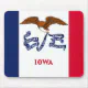 Mousepad with Flag of Iowa State - USA | Zazzle