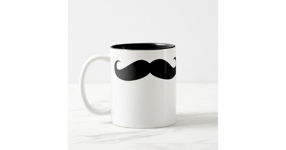 Moustache Coffee Mug disguise funny mustache | Zazzle
