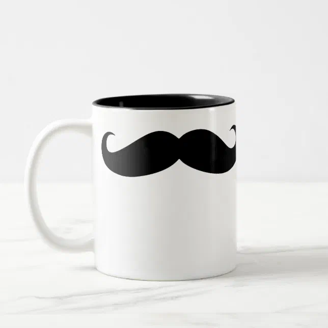 Moustache Coffee Mug disguise funny mustache | Zazzle