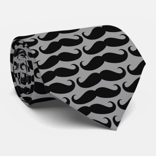 Moustache disguise funny mustache facial hair tie | Zazzle