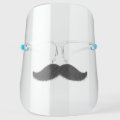 Moustache Face Shield | Zazzle