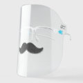 Moustache Face Shield | Zazzle
