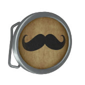 Moustache Vintage Mustache Belt Buckle | Zazzle