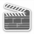 Movie Blank Slate Sticker | Zazzle