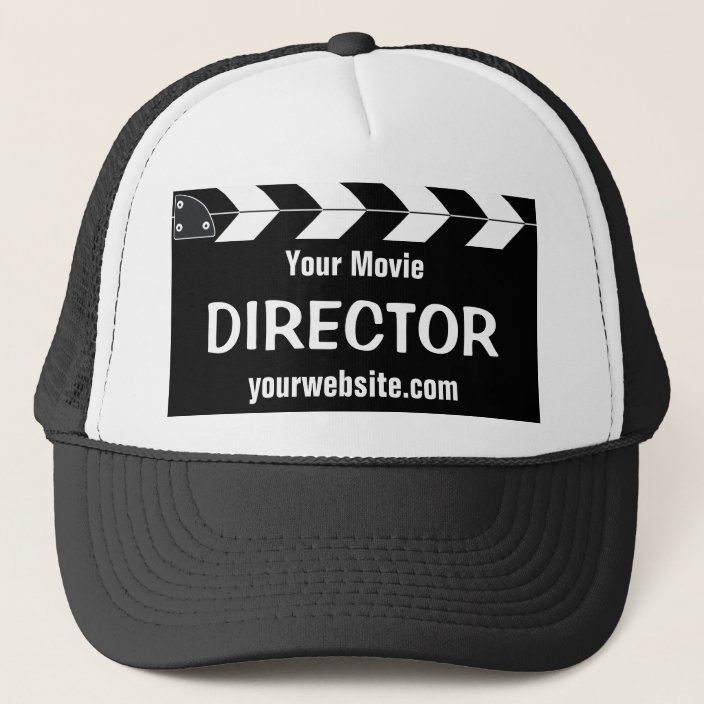 Movie Director Trucker Hat | Zazzle.com