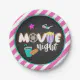 Movie Night Plate - Girl | Zazzle