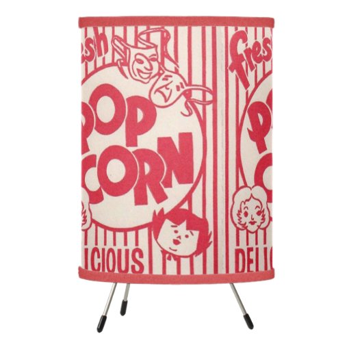 MOVIE NIGHT POPCORN LAMP | Zazzle