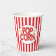 Movie Theater Popcorn Bucket Movies Party Paper Cups | Zazzle