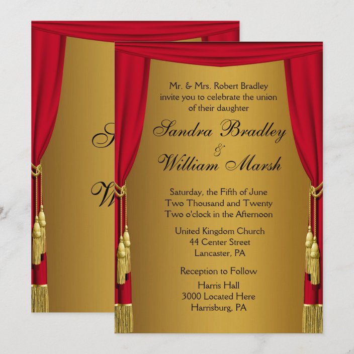 Movie Theme Wedding Invitation | Zazzle.com