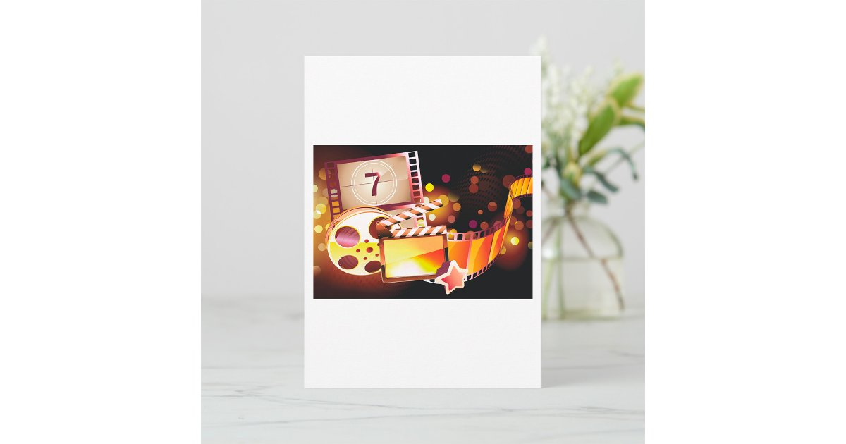 Movies Film Invitation | Zazzle