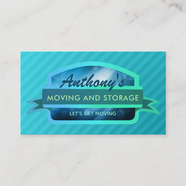 Moving and Storage Slogans Business Cards | Zazzle