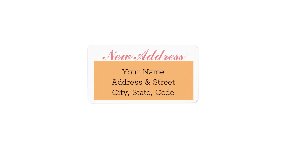 Moving Announcement New Address Stickers | Zazzle