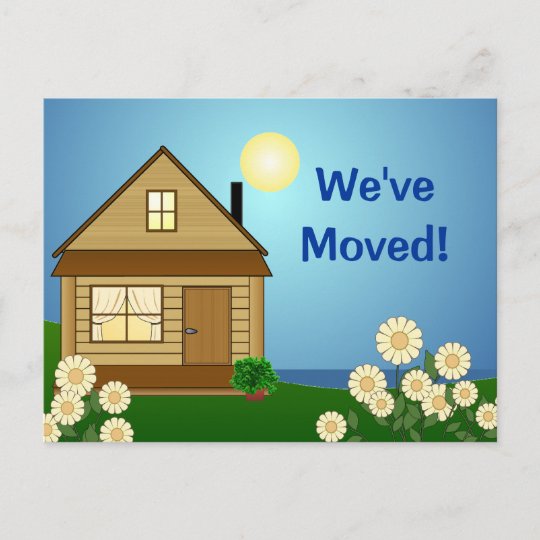 Moving Announcement postcard | Zazzle.com