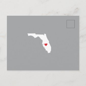 Moving Announcement | State Florida Post Card | Zazzle