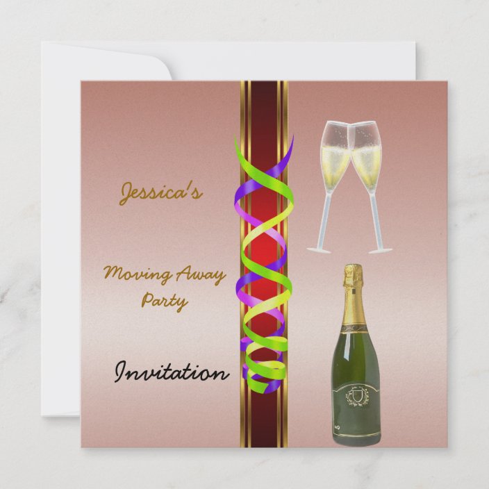 Moving Away Party Invitation | Zazzle.com