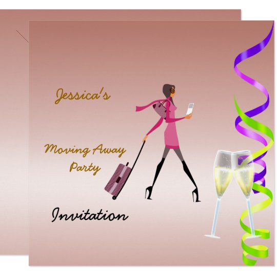 Moving Away Party Invitation | Zazzle.com