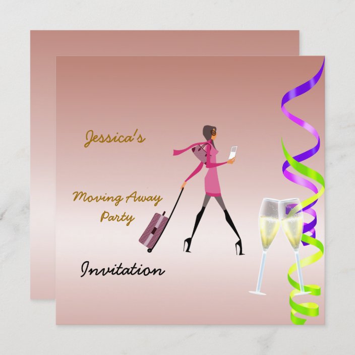 Moving Away Party Invitation | Zazzle