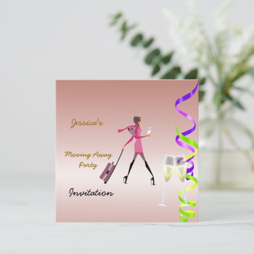 Moving Away Party Invitation | Zazzle