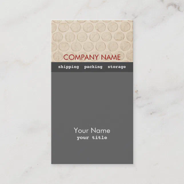 Moving Company Business Card | Zazzle