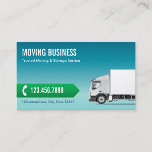 Moving Company Business Cards - Business Card Printing | Zazzle