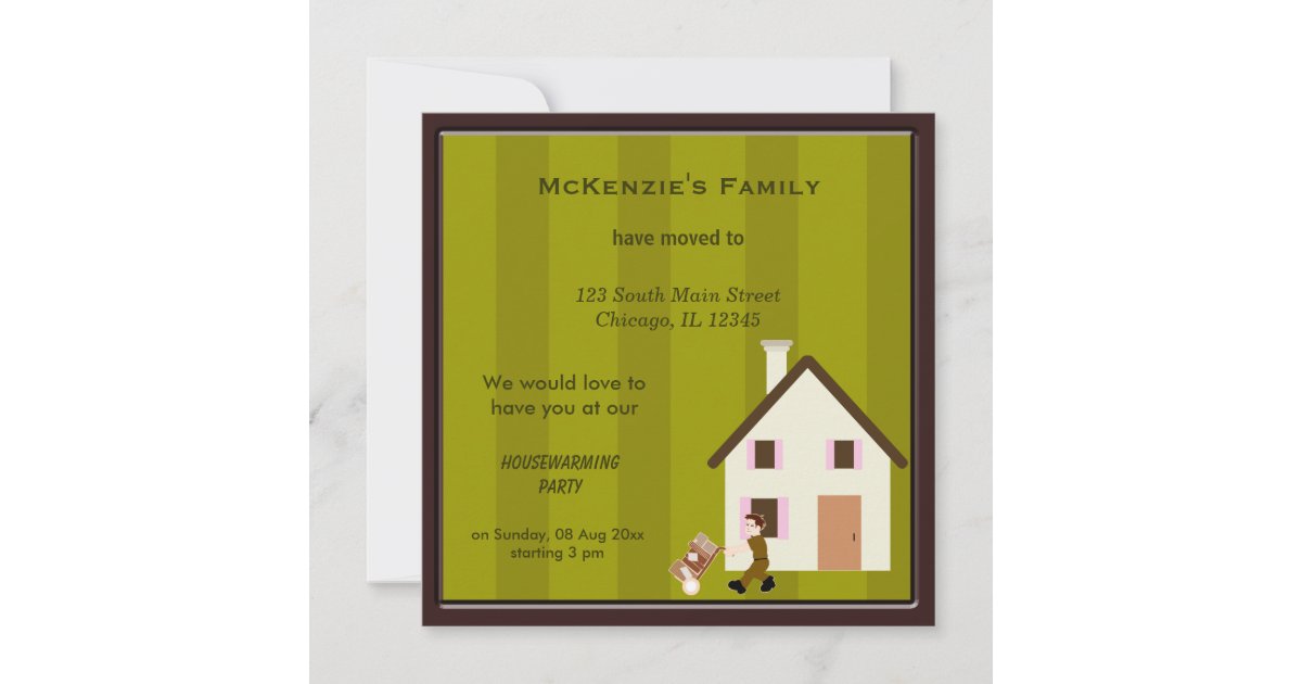 Moving Invitation | Zazzle