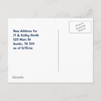 Moving to Austin, Texas Vintage Change of Address Announcement Postcard ...