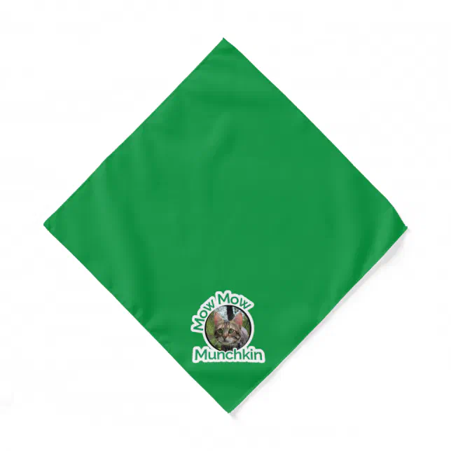 Mow Mow Munchkin Logo Bandana | Zazzle