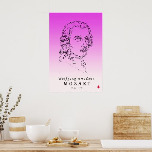 Mozart: Face the Music Poster | Zazzle