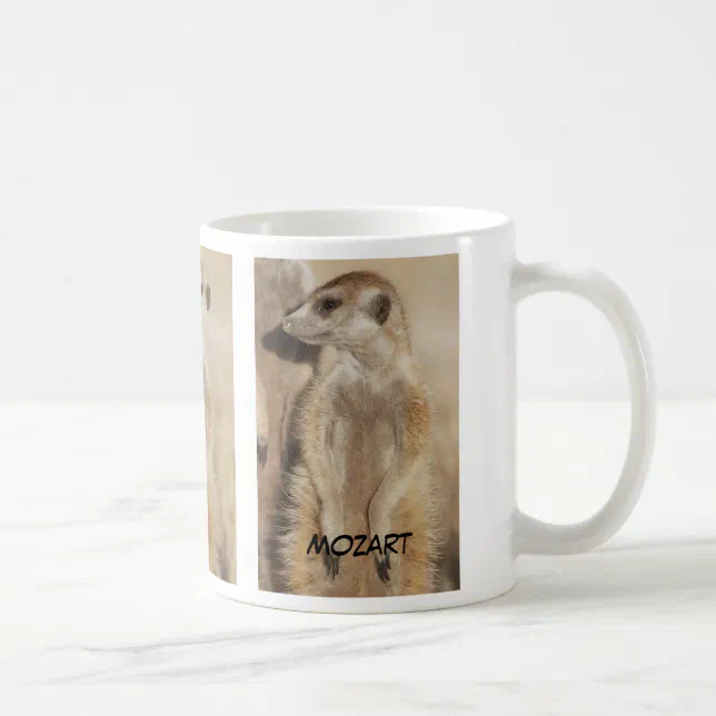 Mozart meerkat Mug | Zazzle