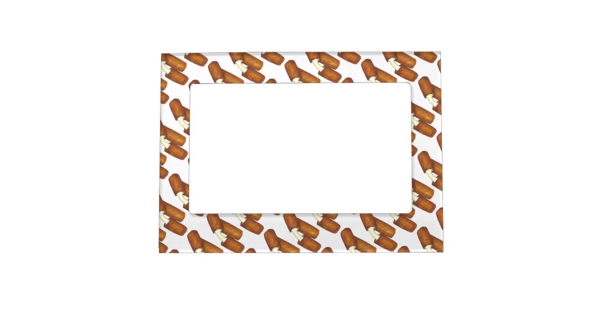 Mozzarella Cheese Sticks Junk Food Foodie Gift Magnetic Picture Frame ...