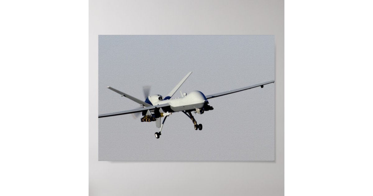 MQ-9 Reaper Poster | Zazzle