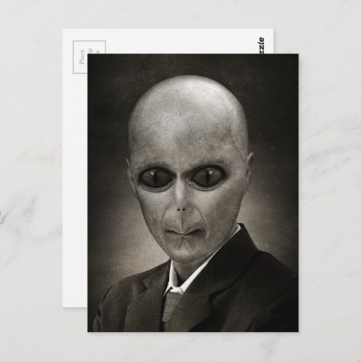 Mr Alien Postcard | Zazzle