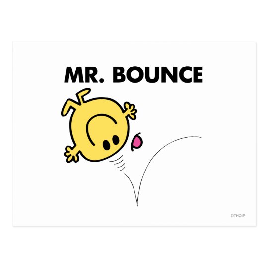 Mr. Bounce | Classic Pose Postcard | Zazzle.com