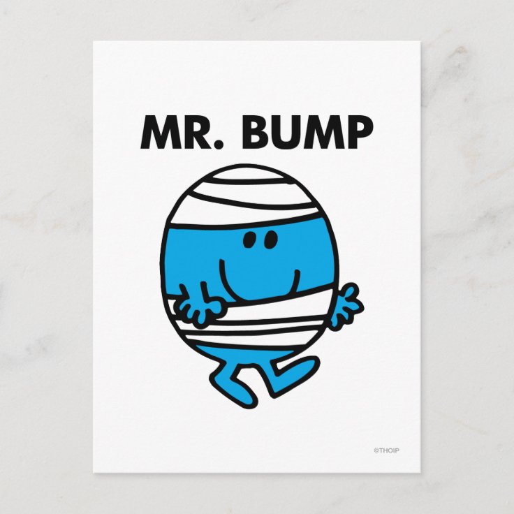 Mr. Bump Classic 1 Postcard | Zazzle